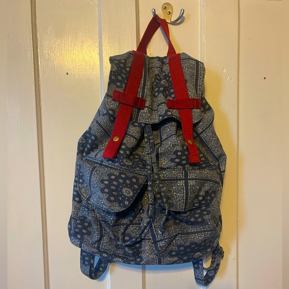 Bags | Light Linen Backpack | Poshmark